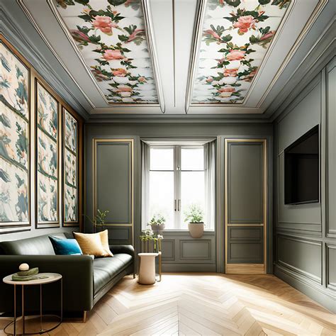 Interior Ceiling Design Wallpaper