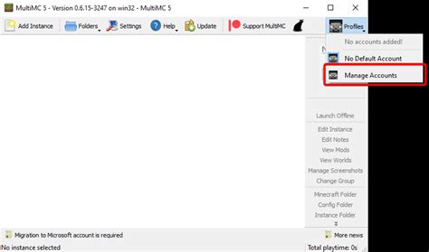 Setup With MultiMC