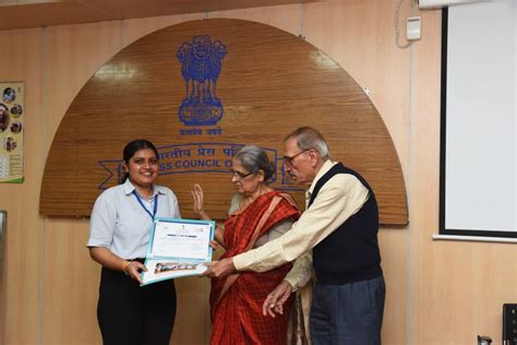 Rishika Raghuwanshi On Linkedin Honored To Receive A Certificate From Justice Ranjana Prakash