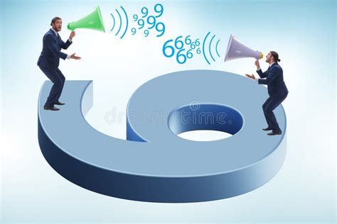 Argument Over The Numbers And Stock Photo Image Of People Businessman
