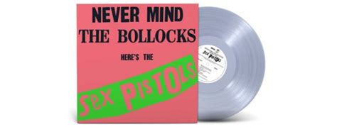 Sex Pistols Never Mind The Bollocks Heres The Sex Pistols Limited Edition Ultra Clear Vinyl