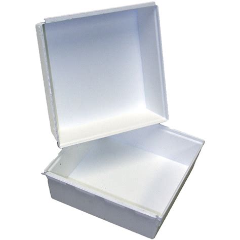 Interlocking Plastic Bins White Organize It