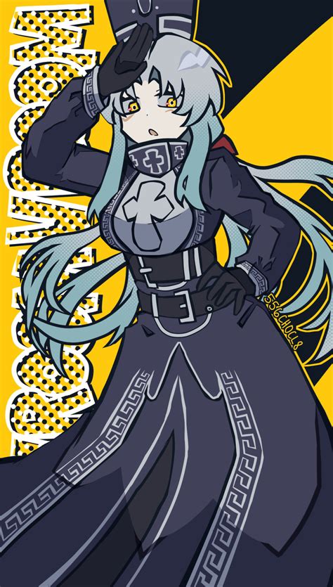 Safebooru 1girl Absurdres Angela Project Moon Arm Up Bangs Belt