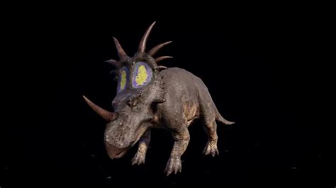 Jurassic World Evolution Styracosaurus Bellow Dinotober Youtube
