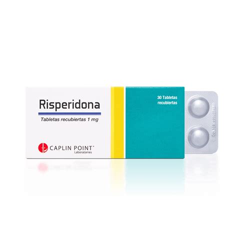 Risperidona 1 Mg X 30 Tabletas Caplin Farmacias Ave Fenix