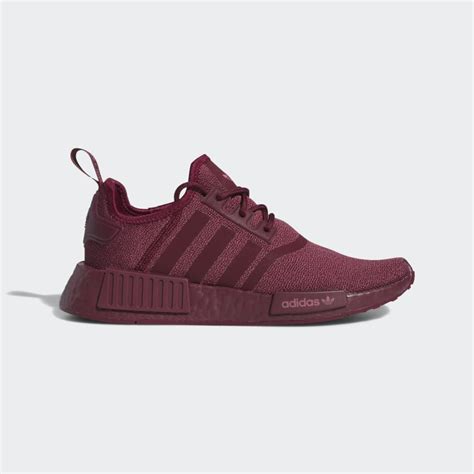 Adidas Nmdr1 Shoes Burgundy Womens Lifestyle Adidas Us