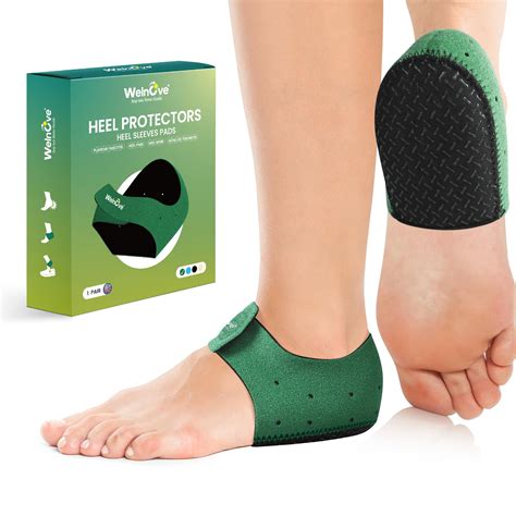 Plantar Fasciitis Heel Protector For Shoes Welnove Anti Slip Heel