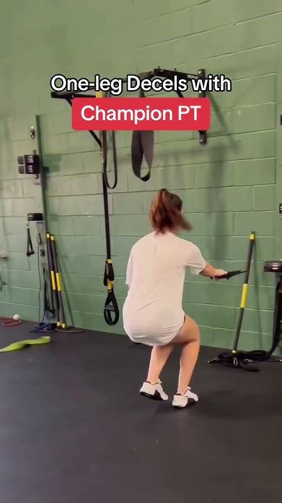 How To Do One Leg Decels With Your Ancore Pro Youtube