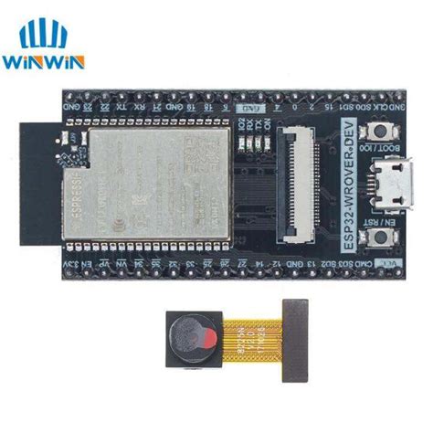 บอร์ด Esp32 Wrover พร้อมกล้อง Wi Fi Bluetooth เข้ากันได้กับ Arduino Ide C Python Code Lazada