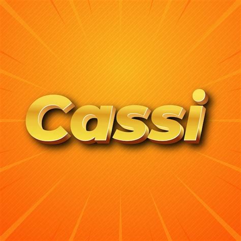 Premium Photo Cassi Text Effect Gold  Attractive Background Card