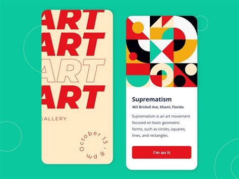 Art Gallery Mobile App Art Gallery Mobile App App