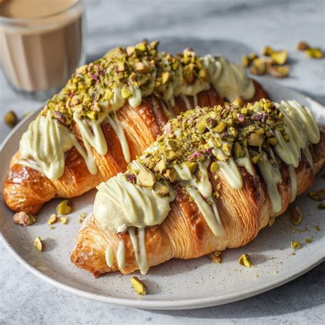 Easy Pistachio Croissants Recipe A Bakery Style Treat At Home
