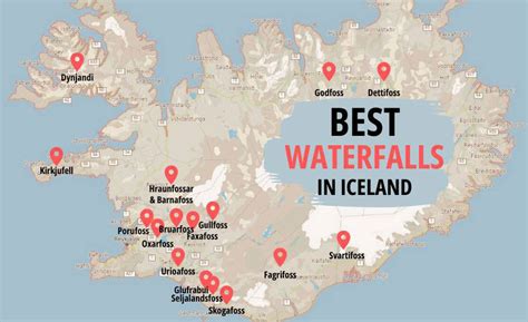 South Iceland Attractions Map