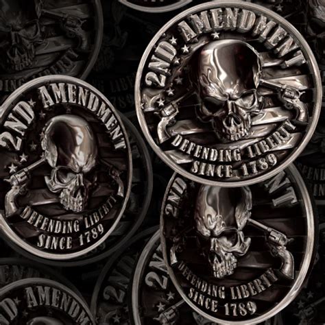 Second Amendment Coin 22 Pattern Crew