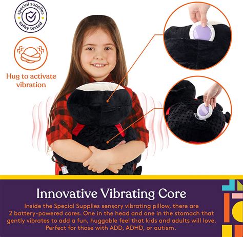 Sensory Vibrating Pillow Ladybug Special Supplies