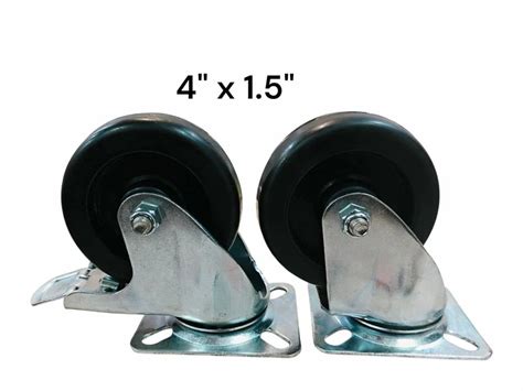 4x1 5 Nylon Castor Wheel At ₹ 580 Set In New Delhi Id 2856326519762