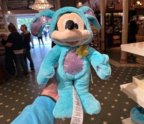 New Easter Bunny Mickey Mouse Plush Arrives At Disneyland Disney By Mark
