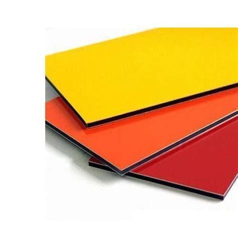 Yellow Acp Sheet Rs 78 Square Feet Star 9 Aluminium Fab Id 12600307497