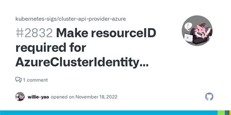 Make Resourceid Required For Azureclusteridentity When Using