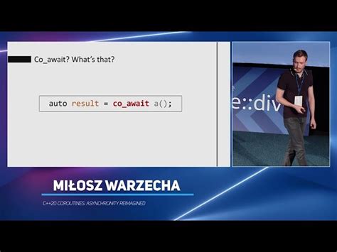Codedive Talk C20 Coroutines Asynchronity Reimagined From Code