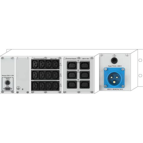 Schroff Rack Safety Plus 3 U 230 V Ac Cee Secomp Nederland Gmbh