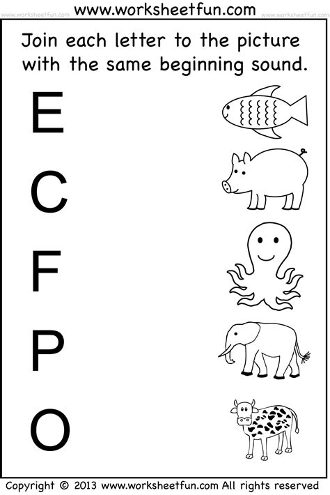 Free Printable Worksheets For Preschoolers Workssheet List