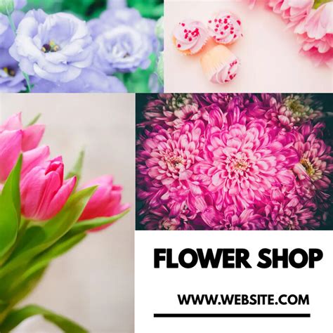 Flower Shop Template Postermywall