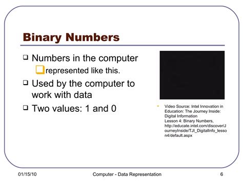 Computer Data Representation PPT Computing Technology Computing