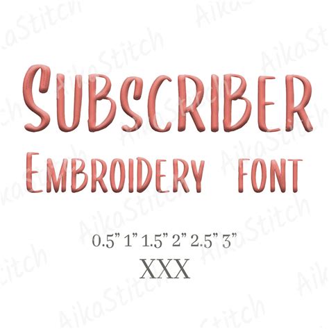 Xxx Format Subscriber Embroidery Font Alphabet Machine Etsy