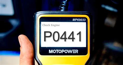 P0441 Koodi Obd2 Syyt Oireet Ja Kuinka Korjata