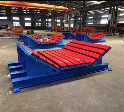 Heavy Duty Conveyor Impact Bed Belt Conveyor Pu Impact Bed Rubber Buffer Impact Bed For Belt