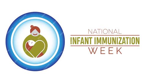 Premium Vector National Infant Immunization Week 1