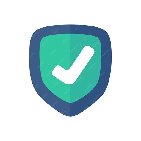 Premium Vector Shield Data Protection Status A Check Mark On The Shield