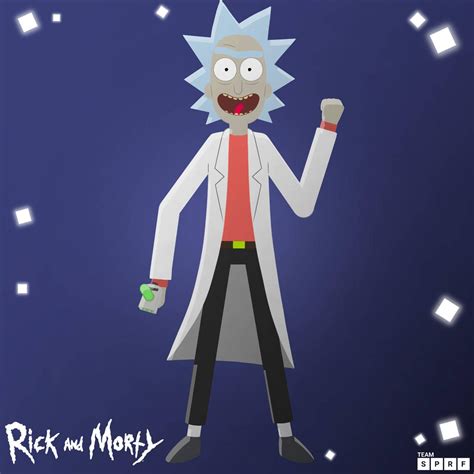 A Fan Art Of Rick Sanchez By Team11sprf On Deviantart