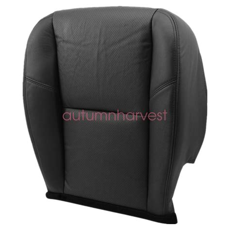Fits 2007 2014 Cadillac Escalade Leather Seat Cover Black Driver Bottom