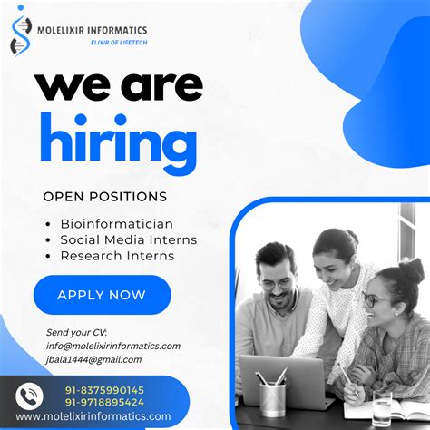 Molelixir Informatics Join Us