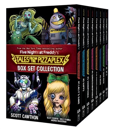 Five Nights At Freddys Tales From The Pizzaplex 8 Book Box Set