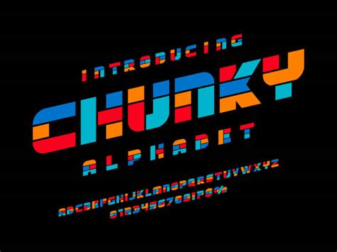 30 Blocky Type Stock Illustrations Royalty Free Vector Graphics And Clip Art Istock