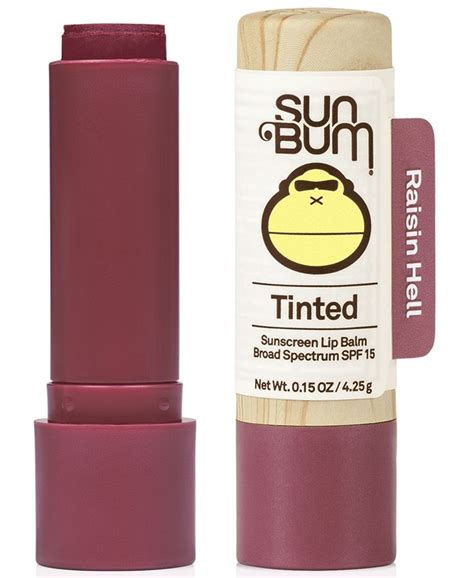 Sun Bum Tinted Sunscreen Lip Balm Spf 15 0 15 Oz Macys