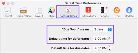 Documented List Of Due Date Defer Shortcuts Omnifocus The Omni