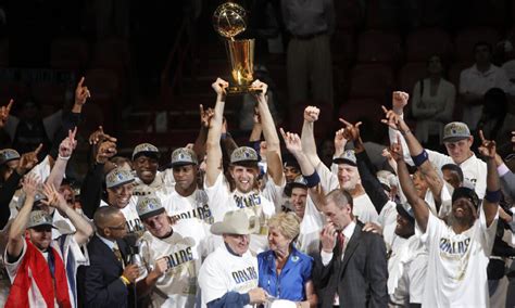 Campeones Nba Los Dallas Mavericks De La 2010 11