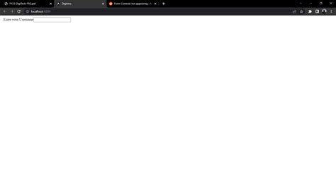 form controls not appearing r angular2