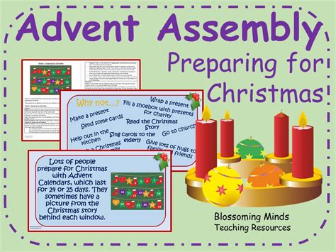 Advent Assembly Preparing For Christmas Teaching Resources