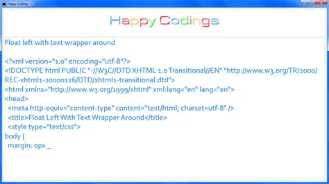 Html Float Left New Line At Anthony Griggs Blog