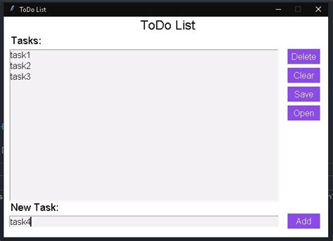 Python Todolist