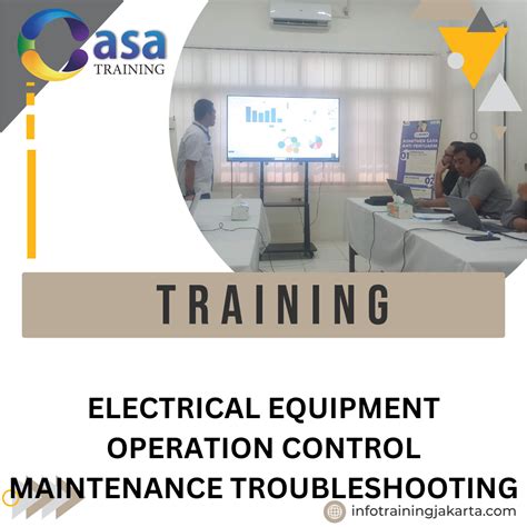 Training Electrical Equipment Operation Control Maintenance Troubleshooting