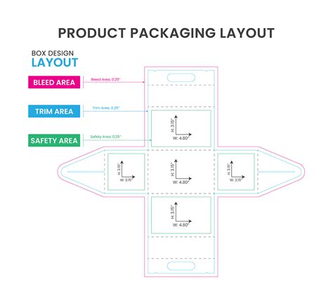 Cake Box Packaging On Behance
