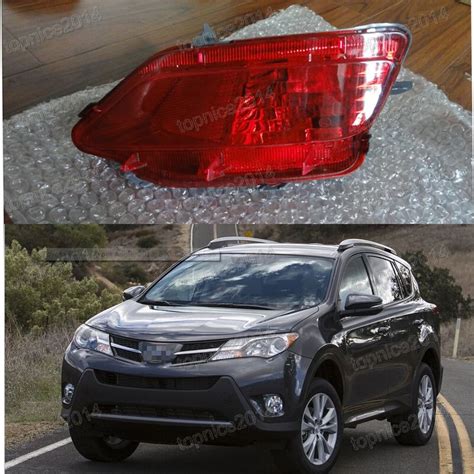 1pcs New Rear Bumper Fog Lamp Tail Reflector Fog Light Lh Left Side For