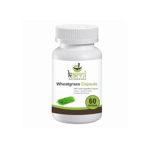 Wheatgrass Capsule 60 Capsules At ₹ 85bottle In Jaipur Id