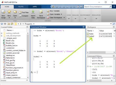 Cara Export Dan Import Input Data Excel Pada MATLAB Advernesia